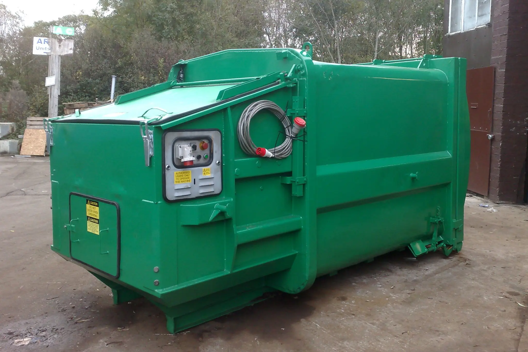 Used Portable Waste Compactors